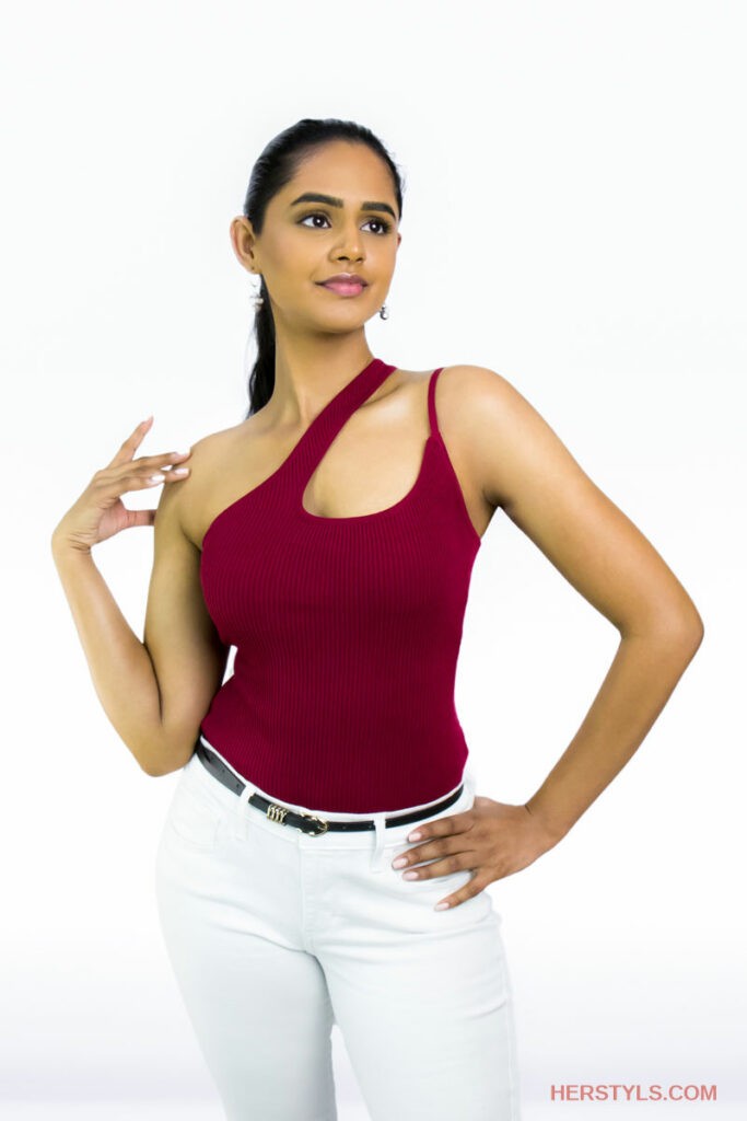 Cut Out Front Off Shoulder Halter Neck Body Suit - Her STYLS